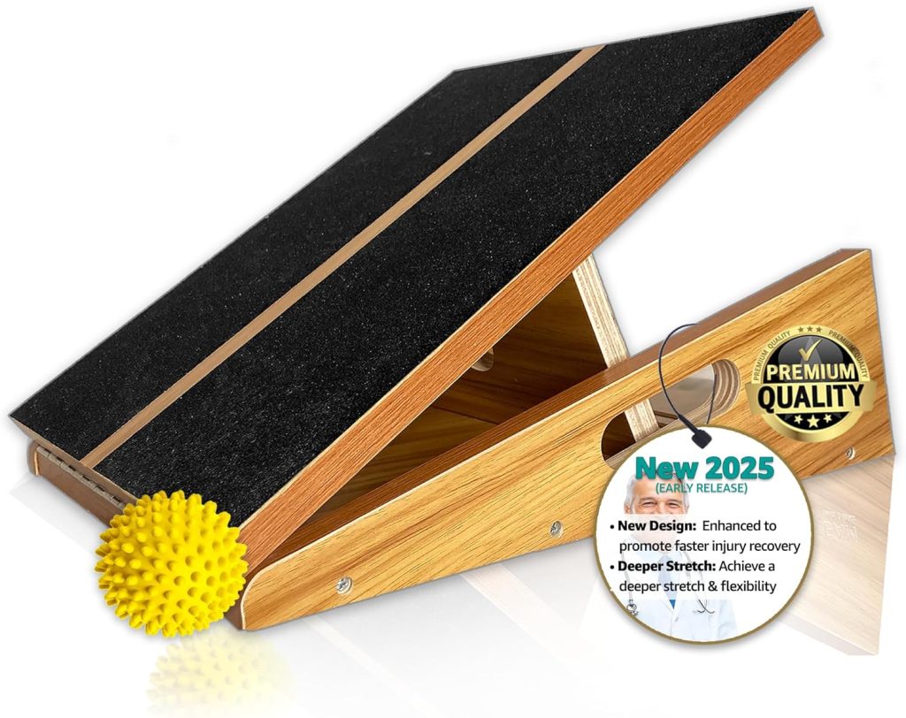 How to use a slant board for calf stretching | BAM Athletica Karma